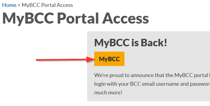 Logging into MyBCC | Berkshire Community College