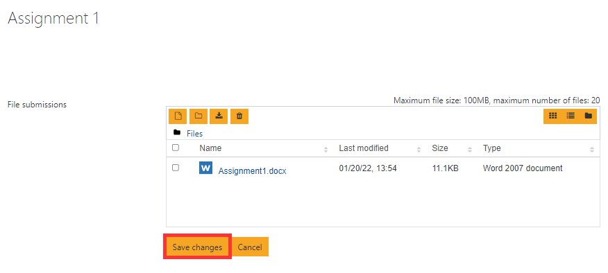 How to Submit an Upload File Assignment in Moodle | Berkshire Community College